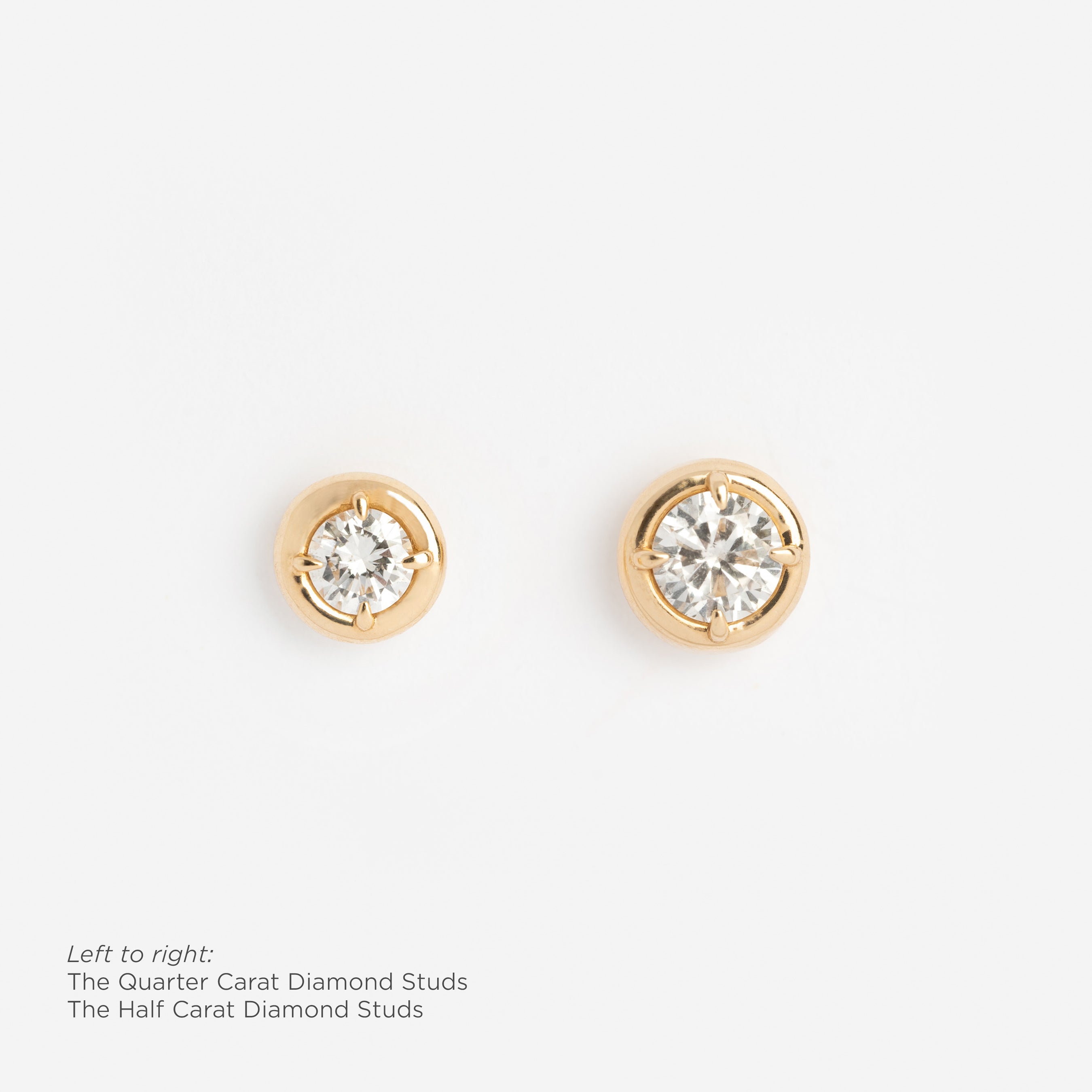 The Quarter Carat Diamond Studs – Yearly Co.