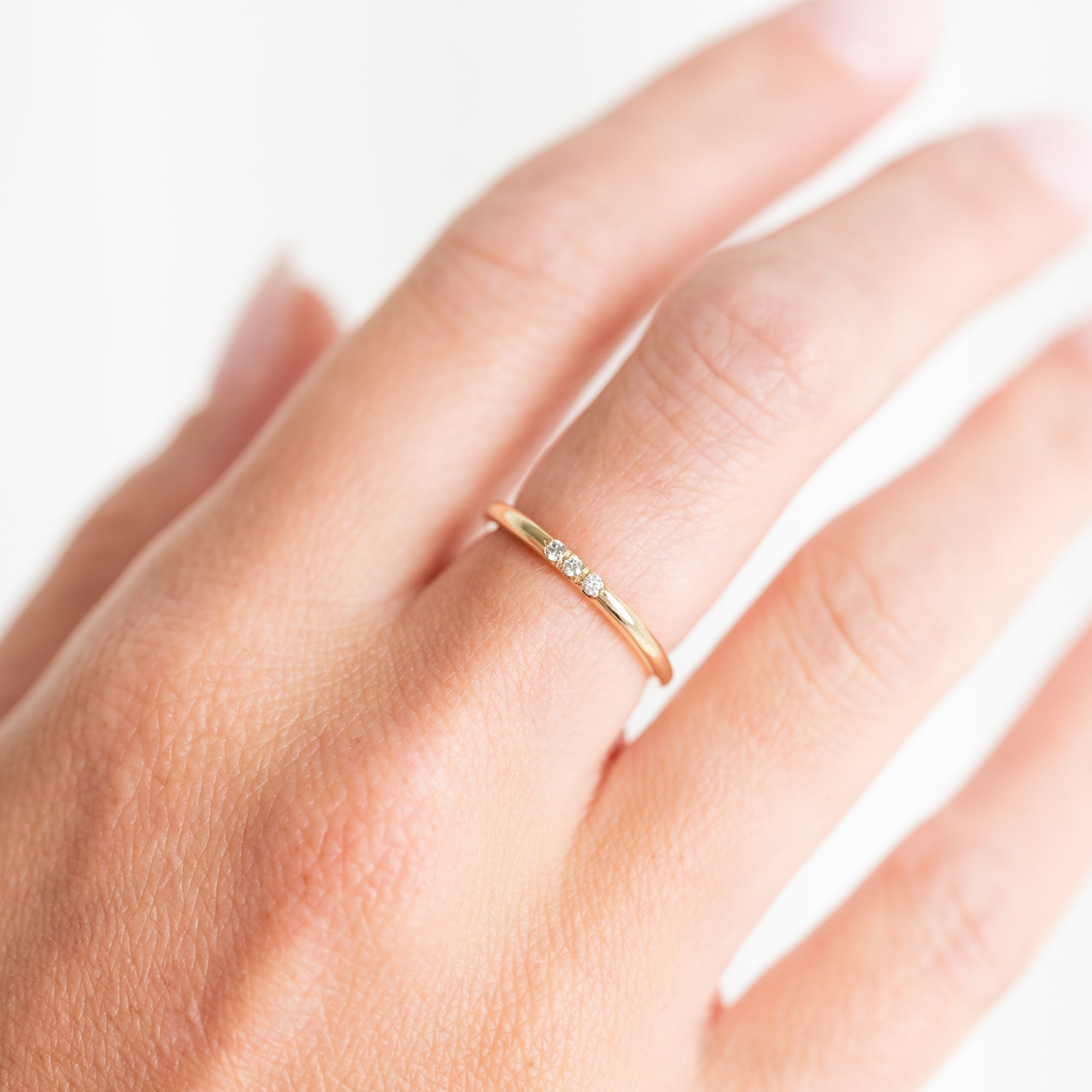 The Double Weight Diamond Ring – Yearly Co.