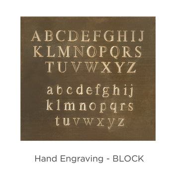 The Engraved Initial – Yearly Co.