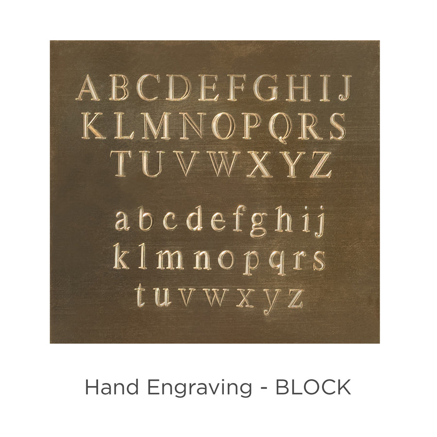 The Engraved Initial – Yearly Co.