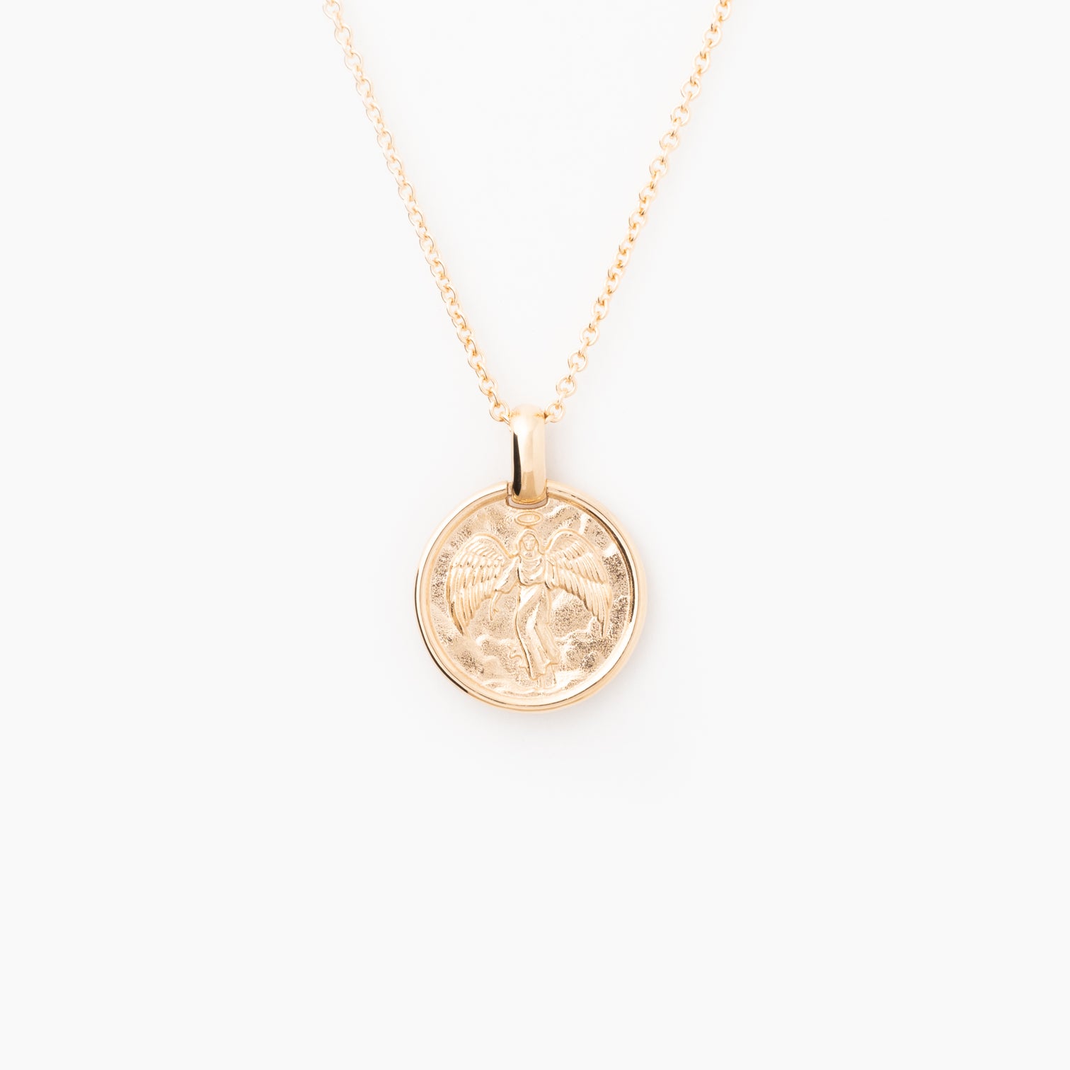 The Large Guardian Angel Medallion – Yearly Co.