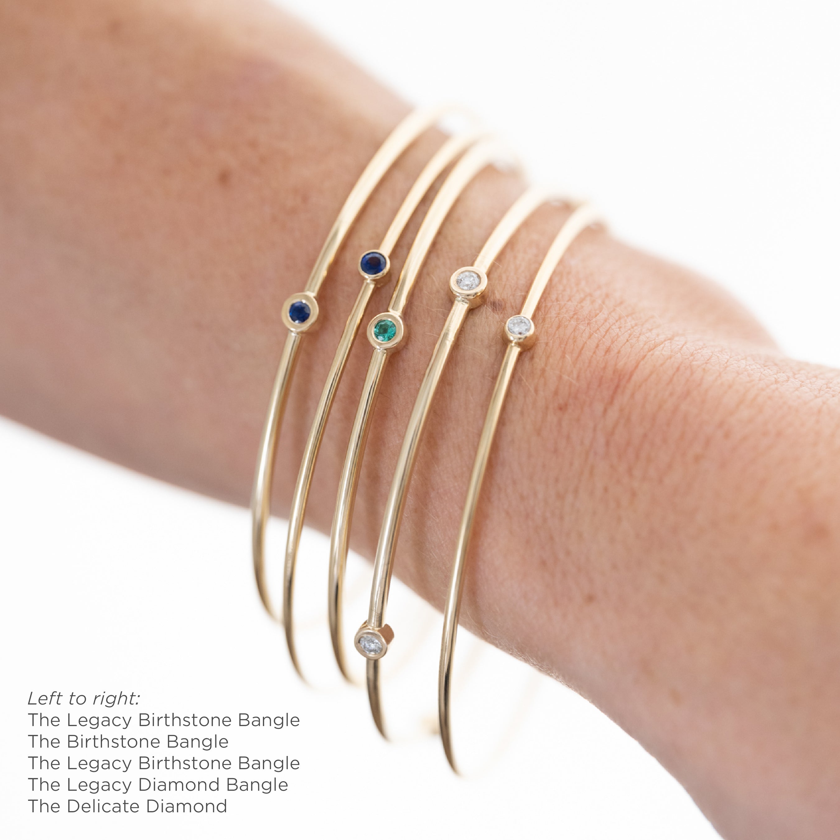 The Legacy Diamond Bangle – Yearly Co.