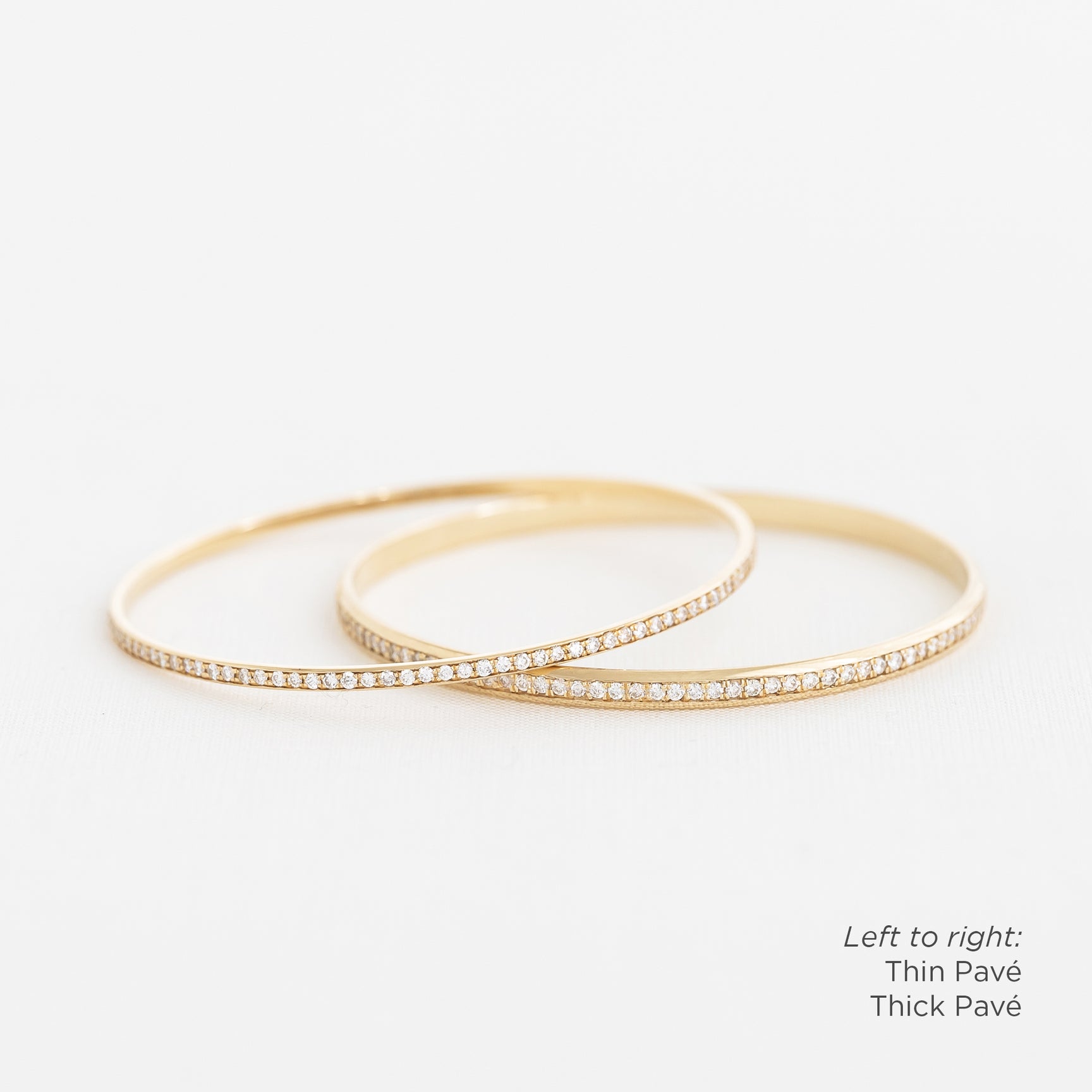 The Pavé Bangle – Yearly Co.