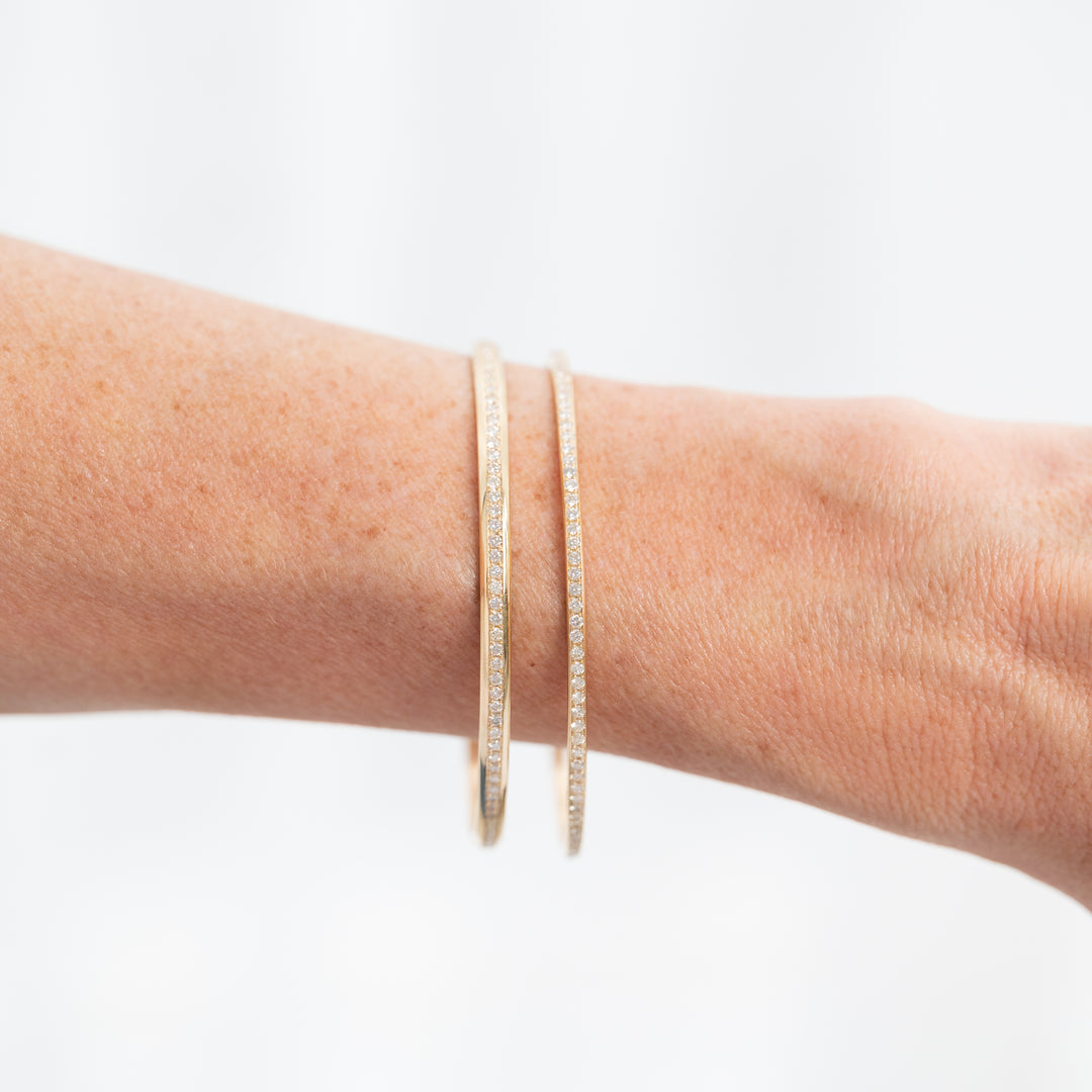 The Pavé Bangle – Yearly Co.