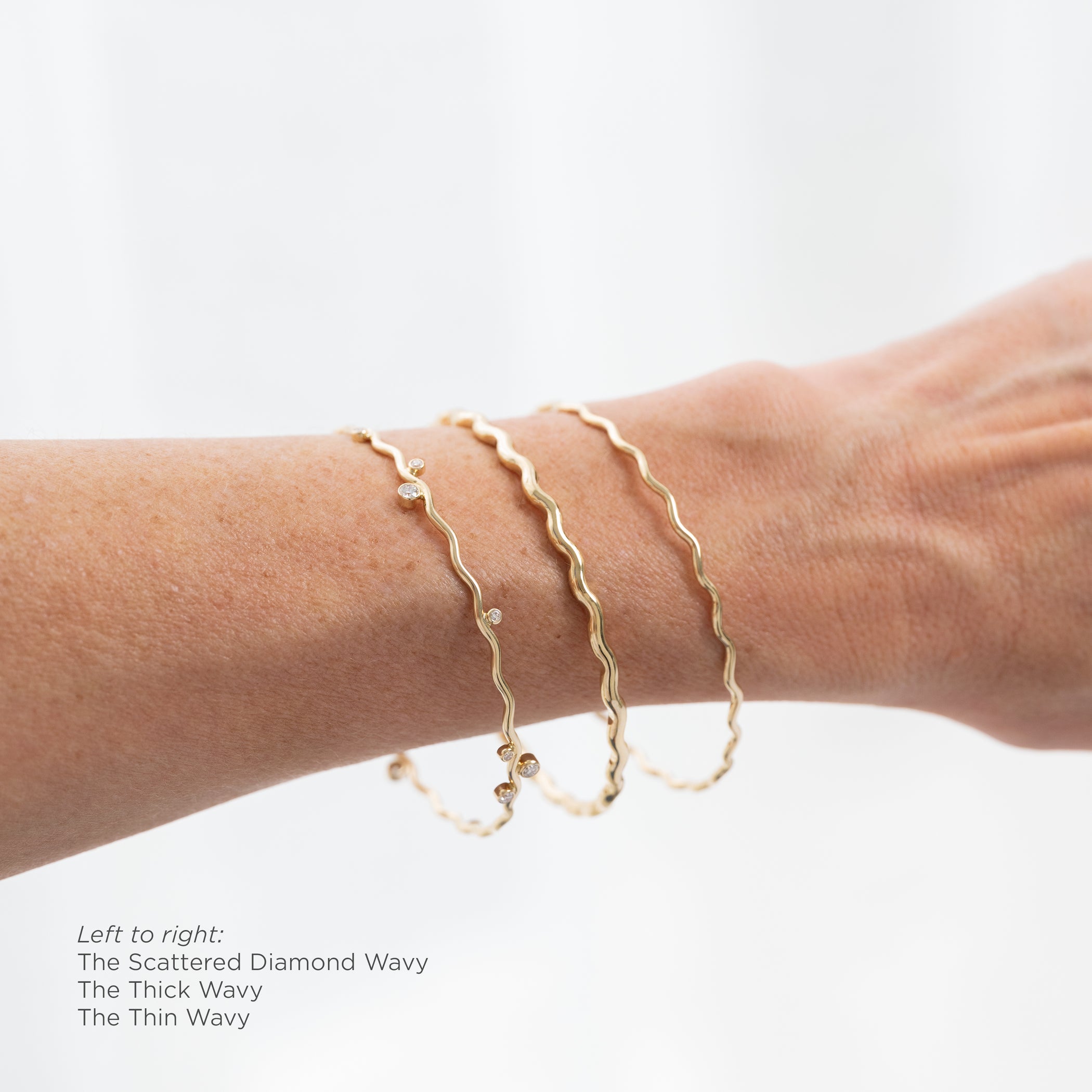 The Wavy Bangle – Yearly Co.