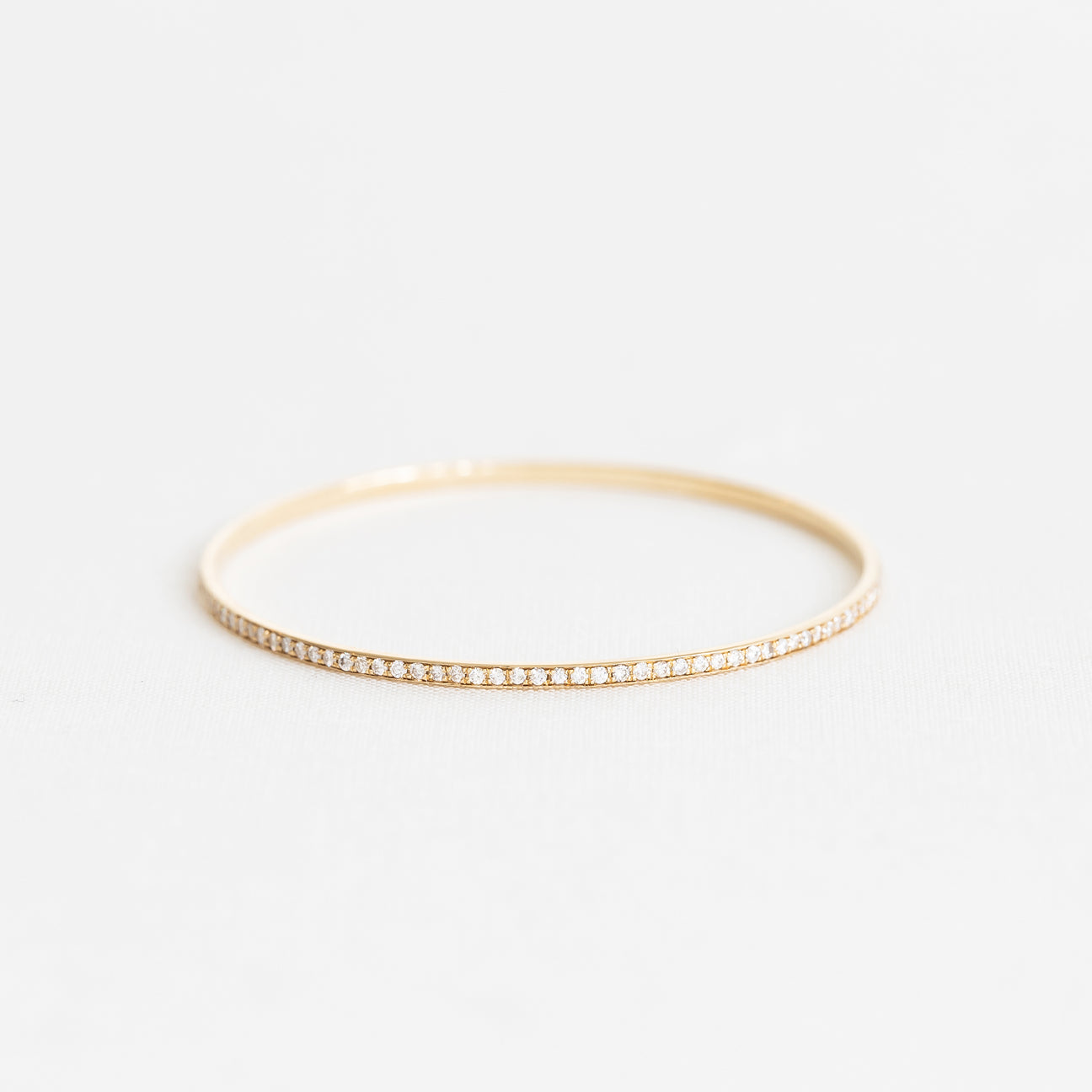 The Pavé Bangle – Yearly Co.